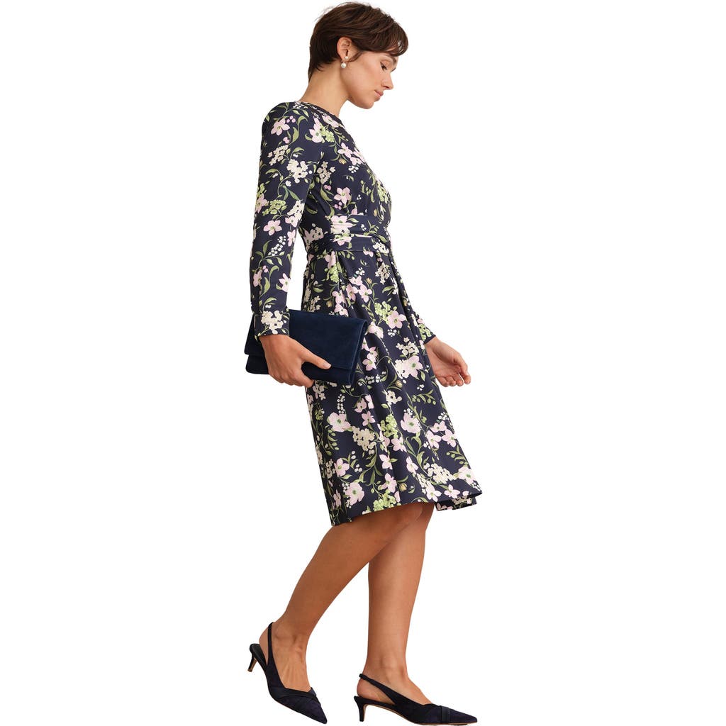 HOBBS LONDON HOBBS LONDON Sabine Long Sleeve Floral Dress